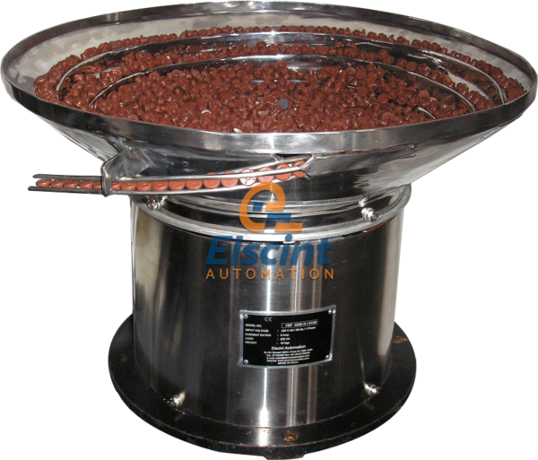 Elscint Vibratory Bowl Feeder for Plastic Part – Elscint Automation